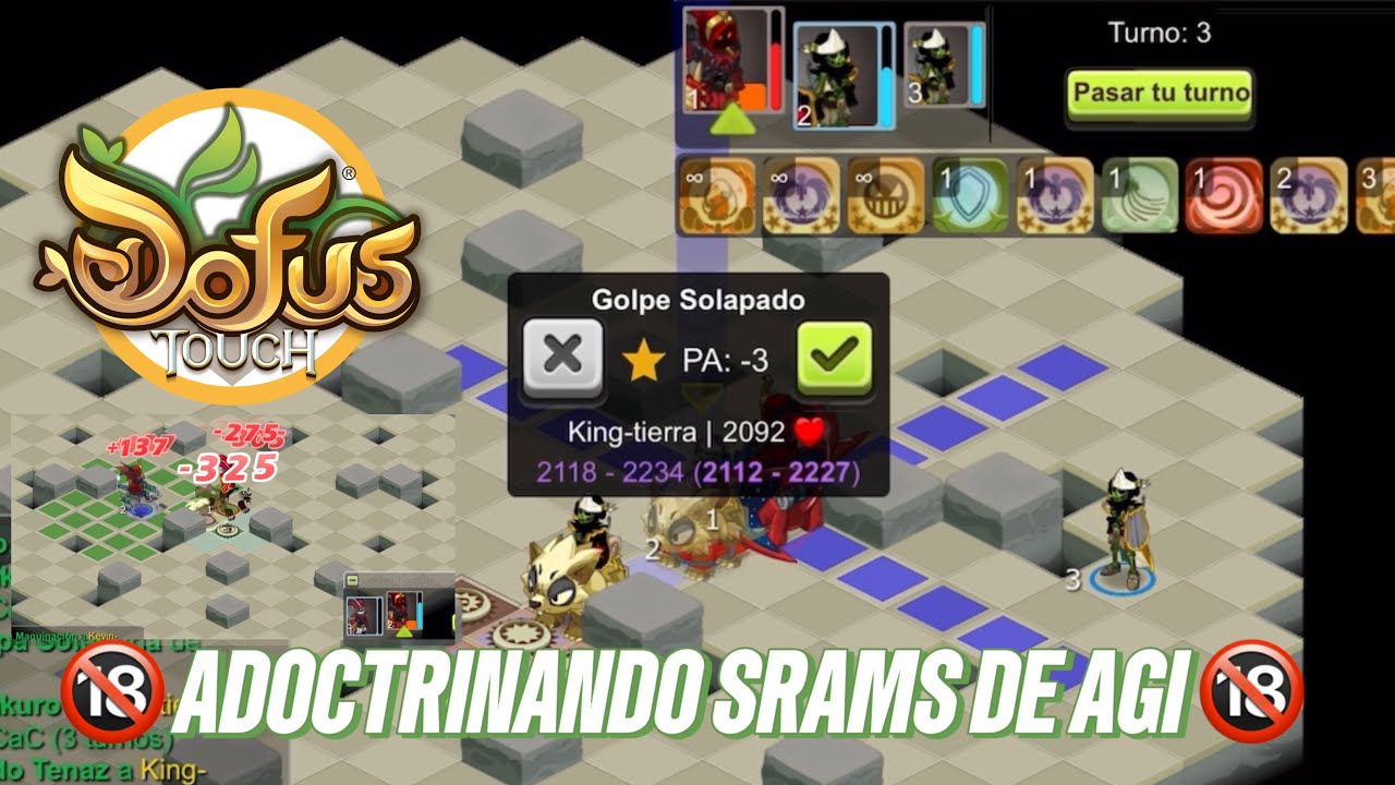 Adoctrinando Srams de Agi | Koliseo 1 VS 1 | 🔞 Dofus Touch 🔞 SRAM DE CARRUSELES 🫡🔥 - YouTube