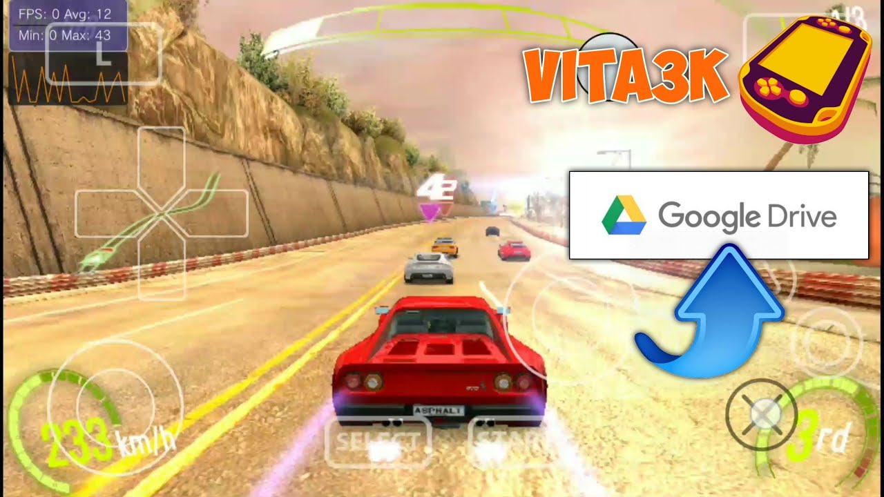 Asphalt Injection Vita3k Android Test Gameplay On Snapdragon 835 - YouTube