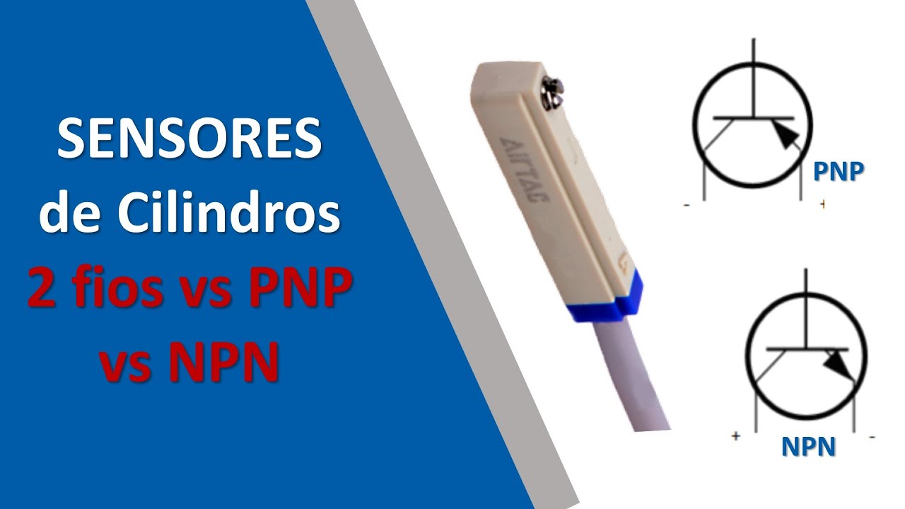Como fazer a ligação de sensores – diferença entre 2 fios, PNP e NPN ...