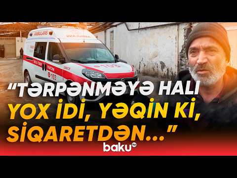 Gəncədə kişinin sonu görənləri dəhşətə gətirdi | \