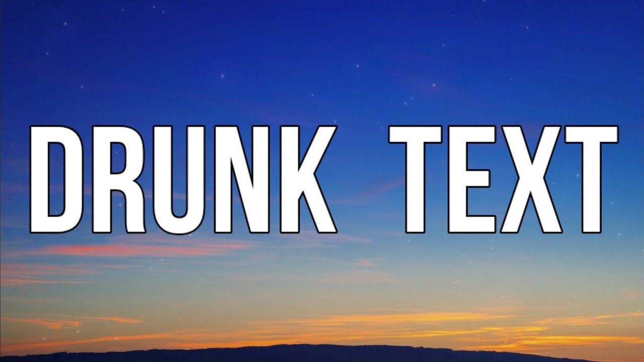 Henry Moodie - drunk text (Lyrics) - YouTube