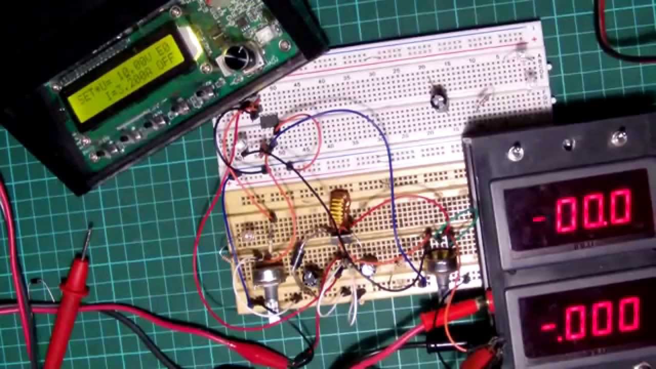Armando una fuente DC-DC variable y con control de corriente, 2/6 - YouTube