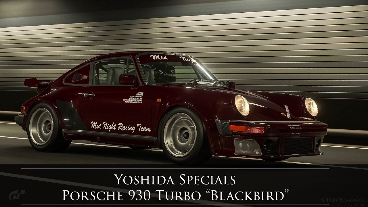GT7 | Yoshida Specials | Porsche 930 Turbo Blackbird | Livery - YouTube