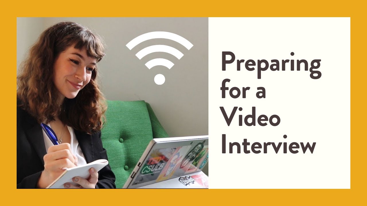Preparing for a Video Interview - YouTube