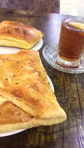 Street Food in Azerbaijan 🇦🇿 | Shamakhi | Khachapuri & Shirin Chorek ...