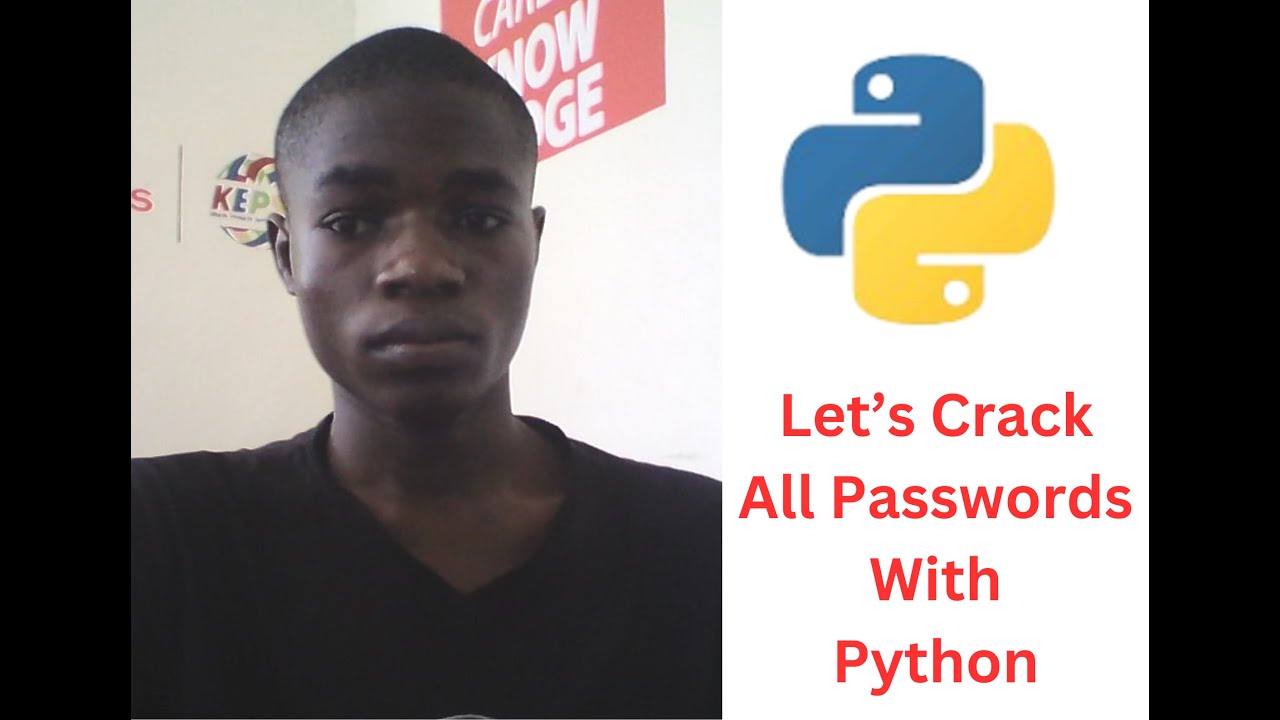 CRACK PASSWORDS WITH PYTHON##For Education Purpose Only - YouTube