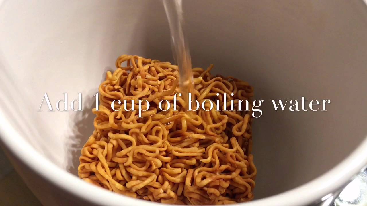Mini Instant Noodle From Daiso - YouTube