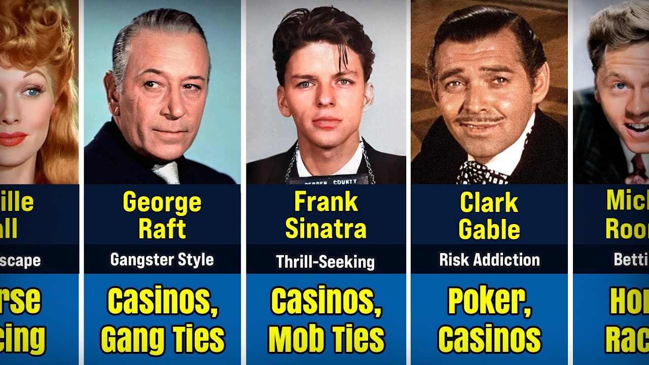 ROLLING THE DICE - 10 HOLLYWOOD STARS WHO COULDN'T RESIST THE GAMBLING ...