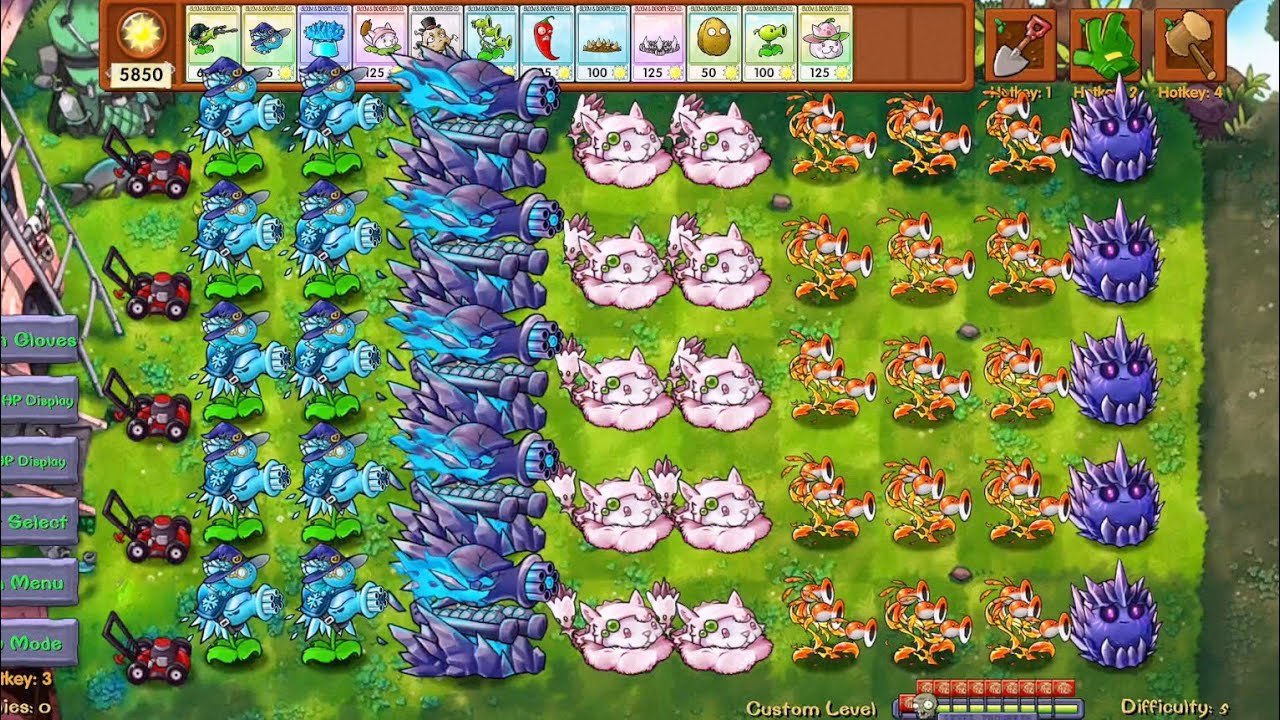 Pvz Fusion | Snow Pea Commando, Titan Apeacalypse Turrent, Magicat ...