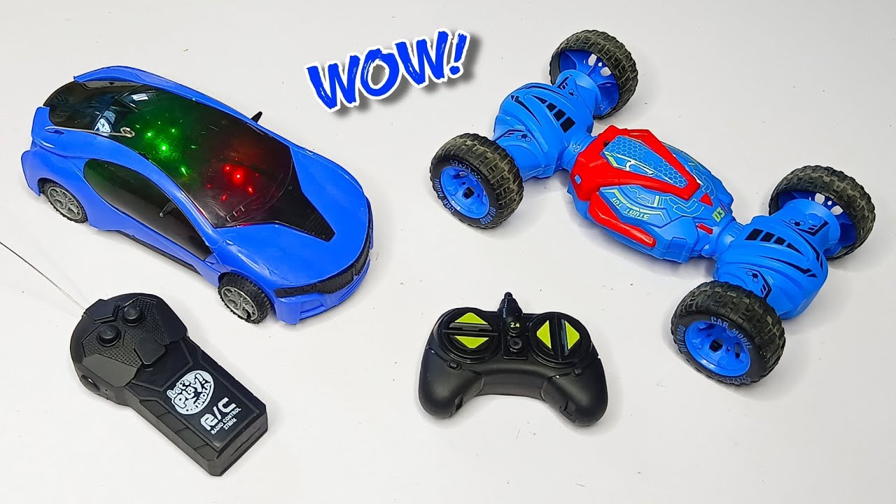 Fast Modern Car 3d light| Remote Control Raceing Stunt Car Unboxing And ...