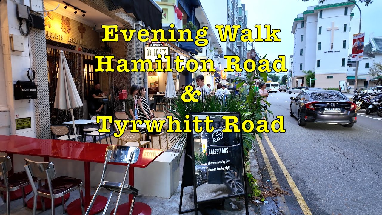 Evening Walk Hamilton Road & Tyrwhitt Road #singapore #eveningwalk # ...