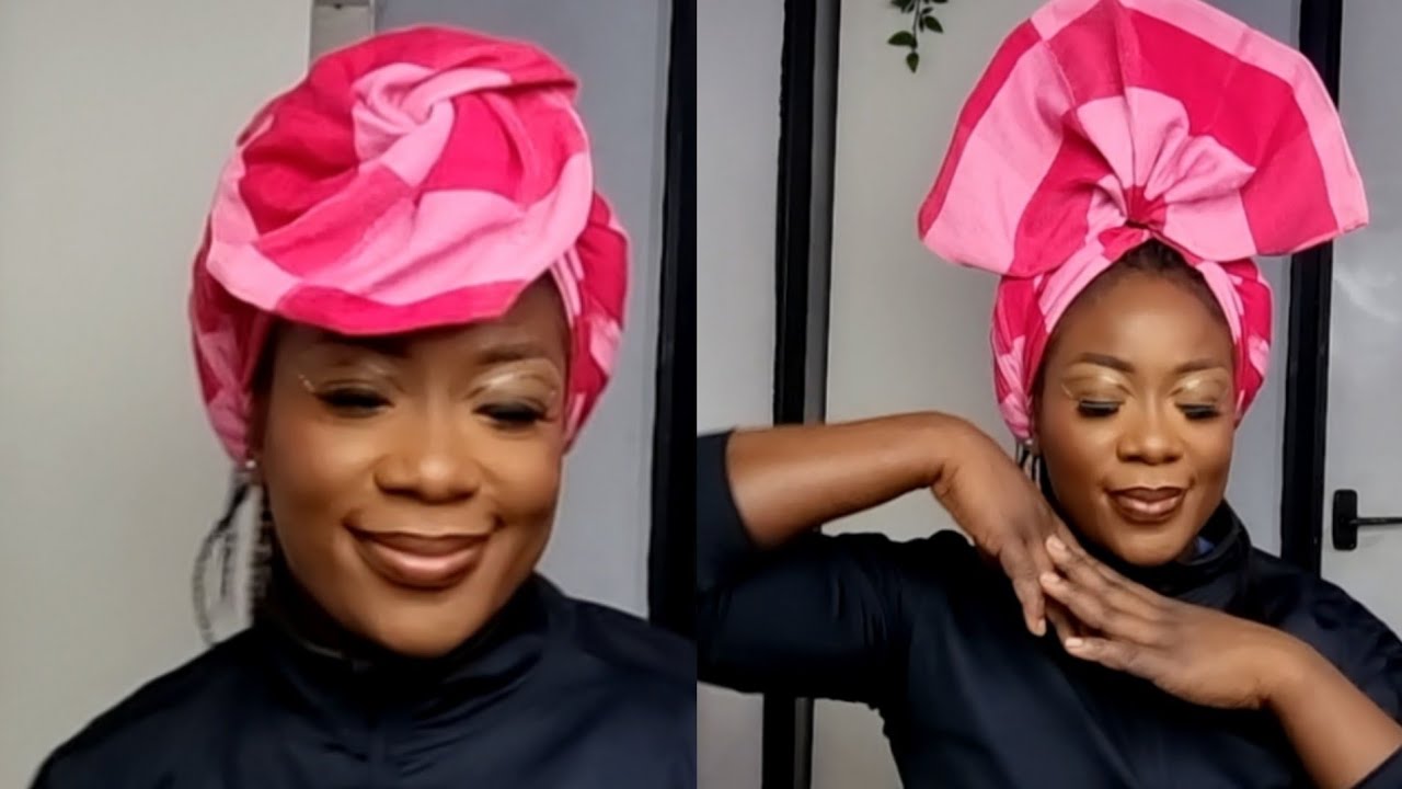 2024 Simple and easy Gele Tutorial.. 2n1 Style - YouTube
