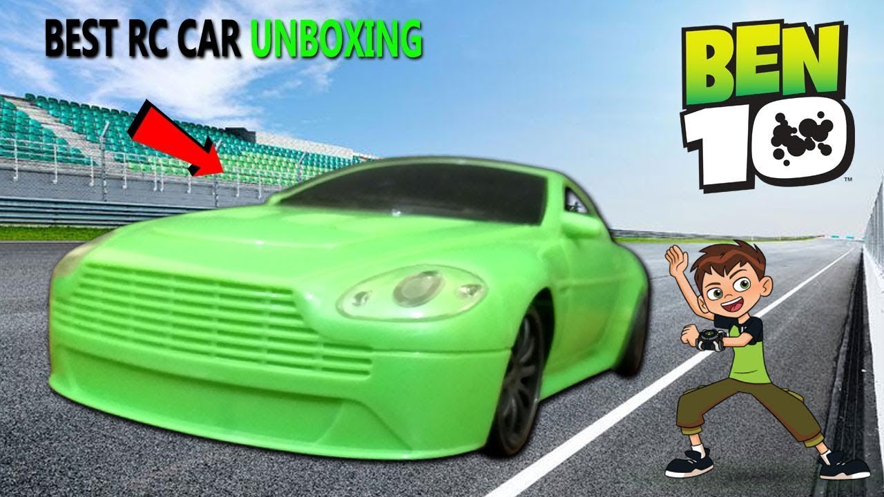 Ben 10 RC Remote Control Car Unboxing Test Drive | Ben 10 Cars - YouTube