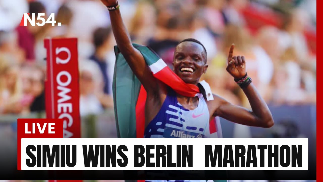 Daniel Simiu wins the Berlin Half Marathon 2024– News54 Africa - YouTube