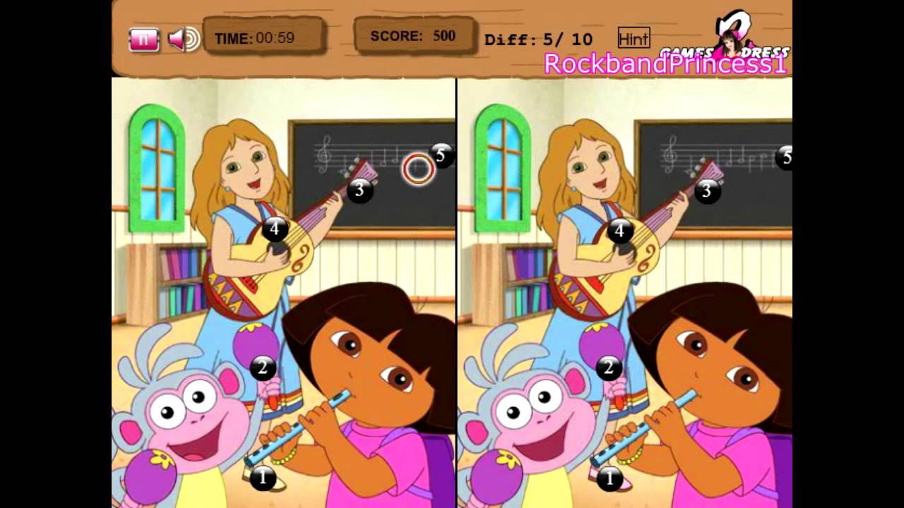 Dora The Explorer - Dora Point & Click Game - Dora Games - YouTube