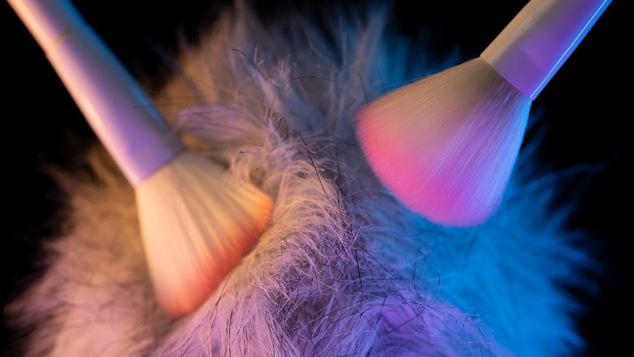 ASMR - Fluffy Mic Brushing For Relaxation & Sleep - No Talking - YouTube