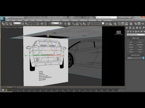 Modelado con Blueprints y Planos - YouTube