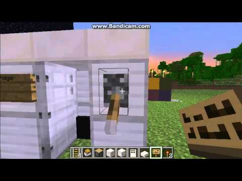 How to make a Refrigerator (FRIDGE) in Minecraft Tutorial - YouTube