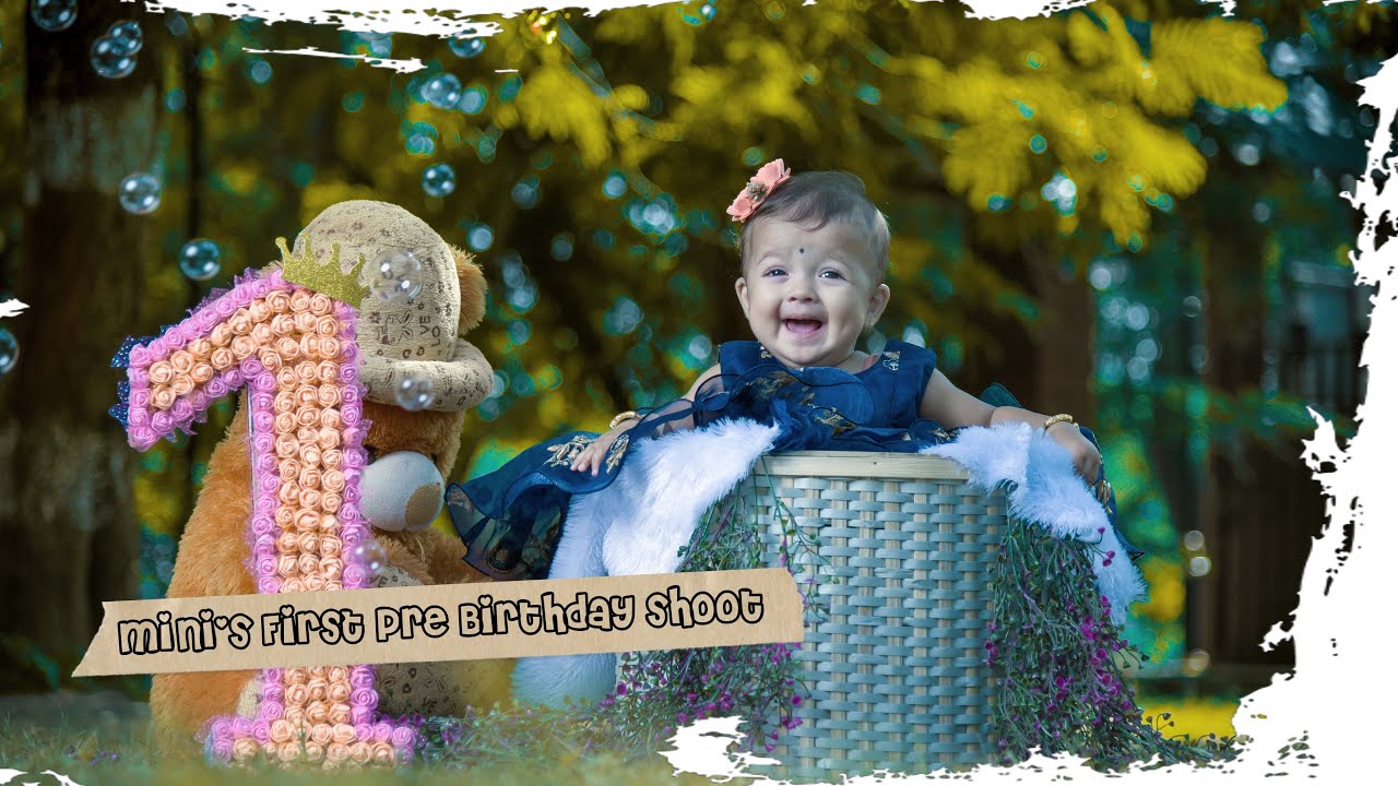 Mini's First Birthday | Baby Girl | Pre Birthday Song | Mini | VSC ...