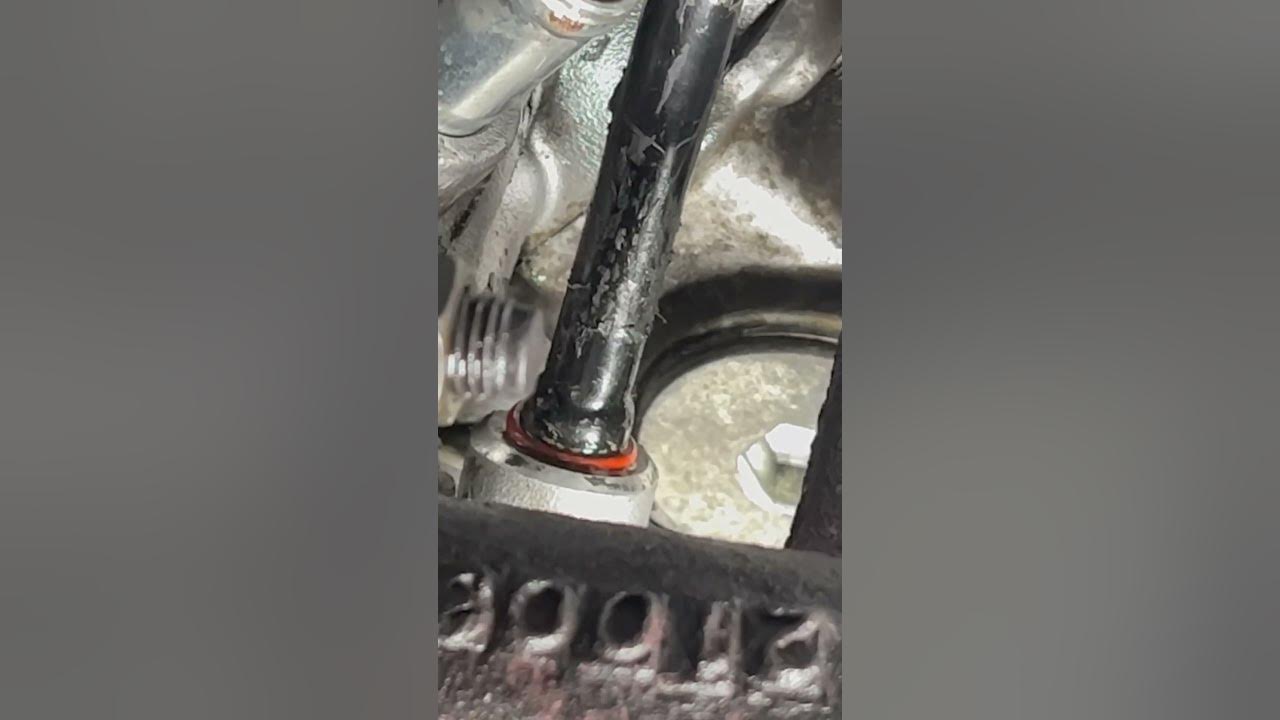Replacing o rings on a dipstick tube be like - YouTube