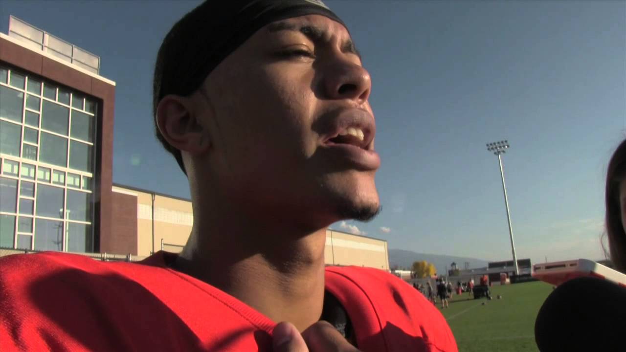Utah Utes practice 10-10-14: Kendal Thompson talks offense, becoming co ...
