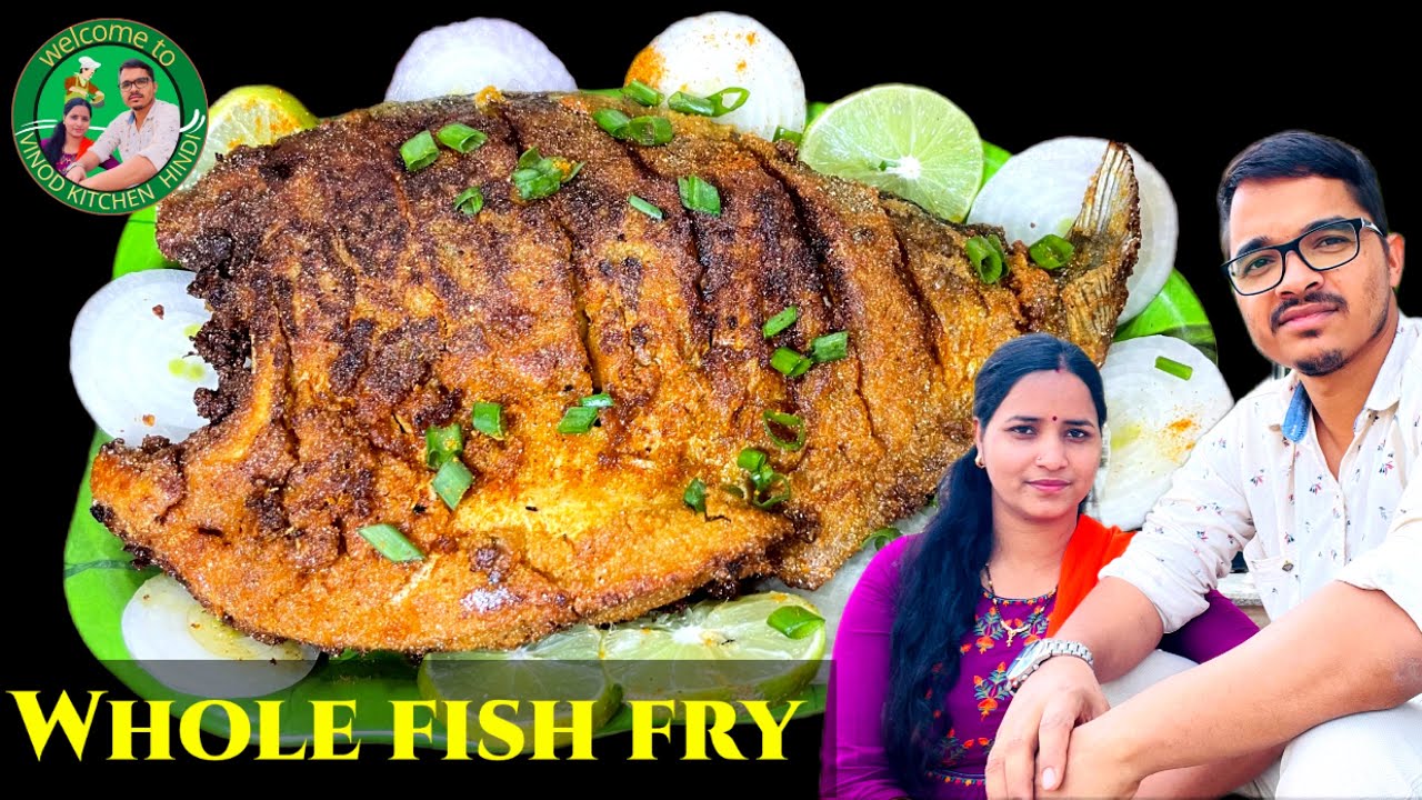 Pomfret Fish Fry Recipe ! पपलेट फ़िश फ़्राई रेसिपी @Voice-of-Sia - YouTube