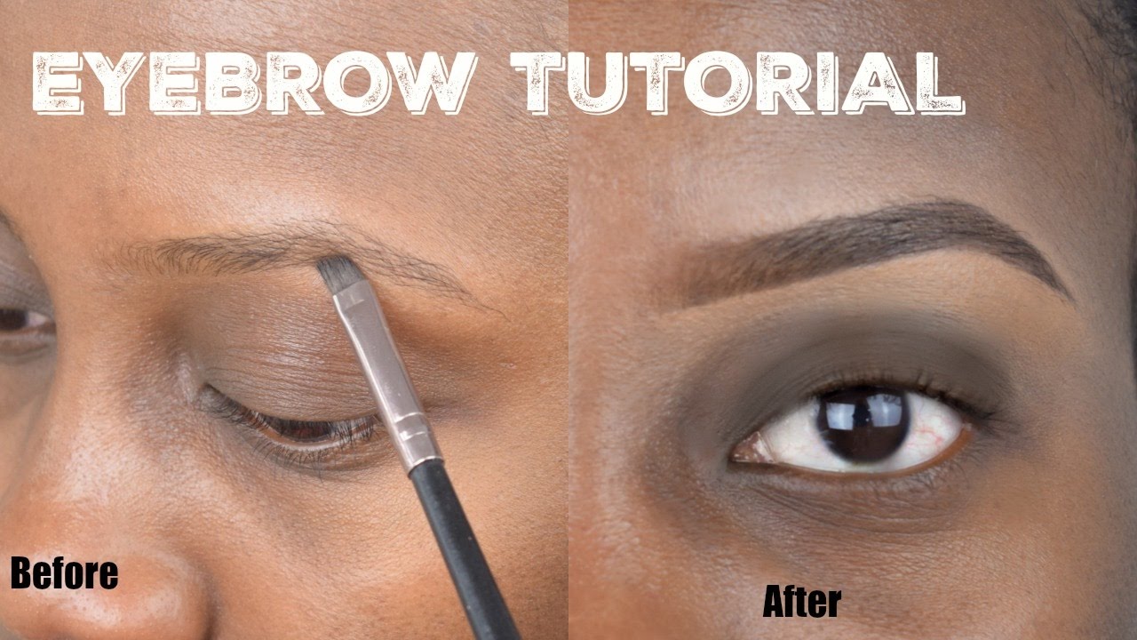 Easy Natural EYEBROW TUTORIAL | Step by Step for Beginners - YouTube