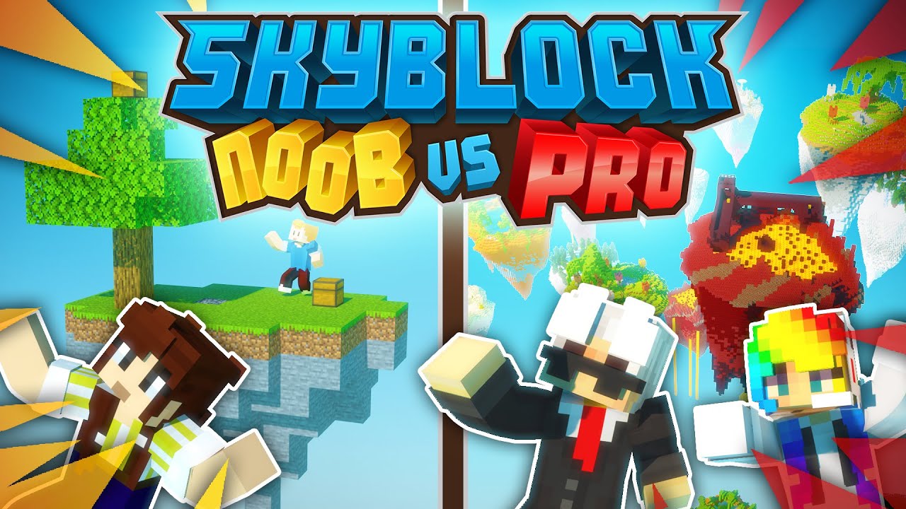 Skyblock: Noob VS Pro - Minecraft Marketplace | Official Trailer - YouTube