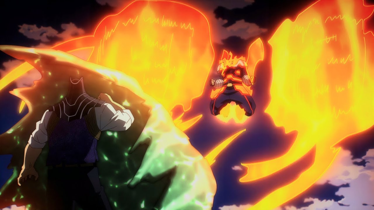 Endeavor and Hawks vs AFO ~ My Hero Academia S7 Ep 9 僕のヒーローアカデミア - YouTube