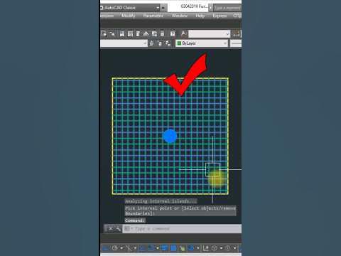 Easy method to create grid with hatch command in autocad #shorts #autoCad - YouTube