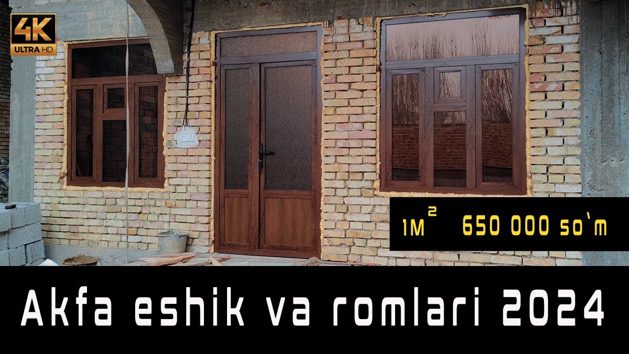 Akfa eshik va romlari 2024 - YouTube