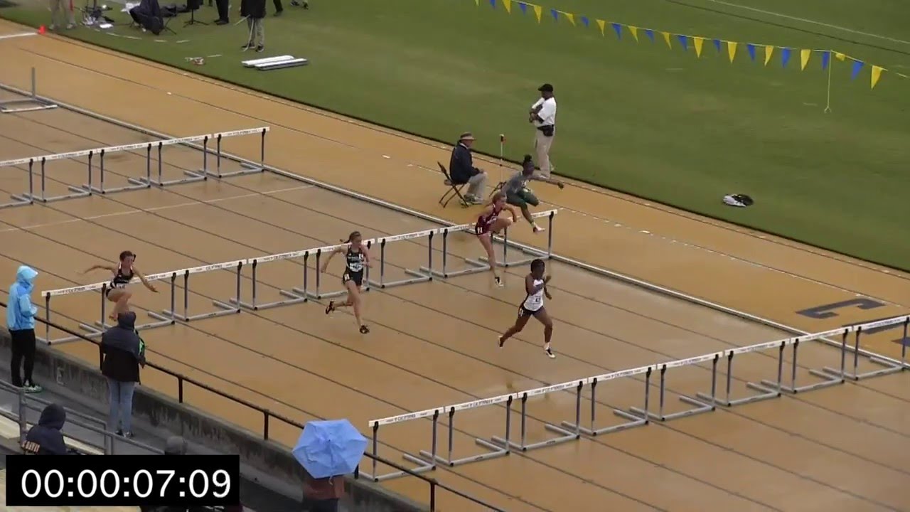 Brutus Hamilton 2016, Women's 100m Hurdles, Heat 1 - YouTube