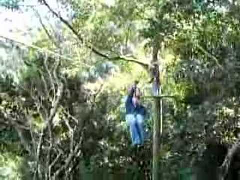 Apaneca canopy tour - YouTube