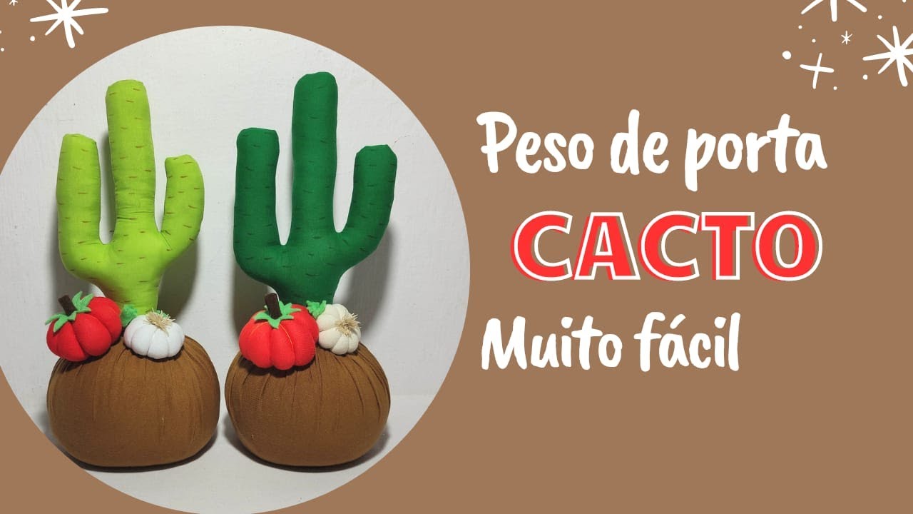 Esse peso de porta é diferente vem aprender o passo a passo todinho é ...