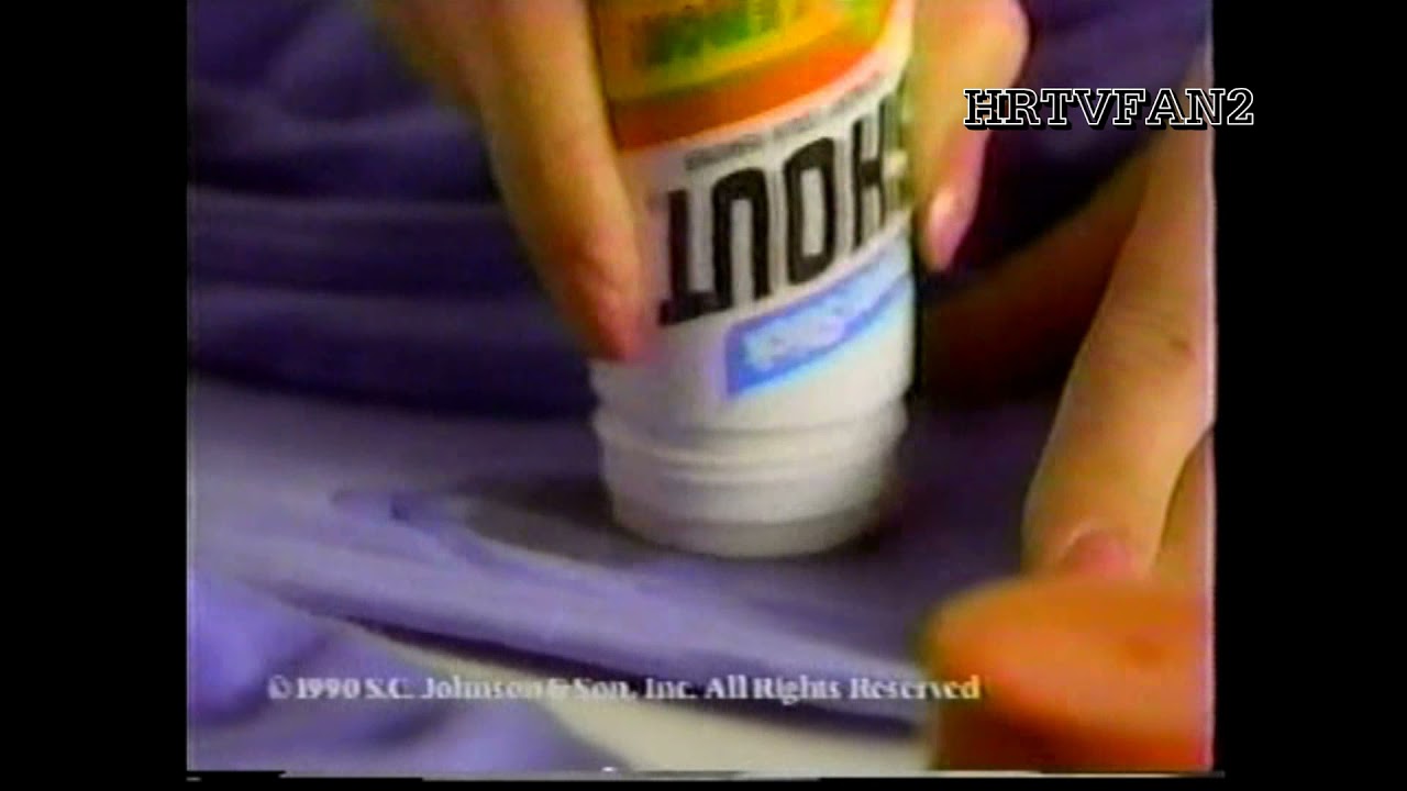 1990 Shout Power Stick Commercial - YouTube