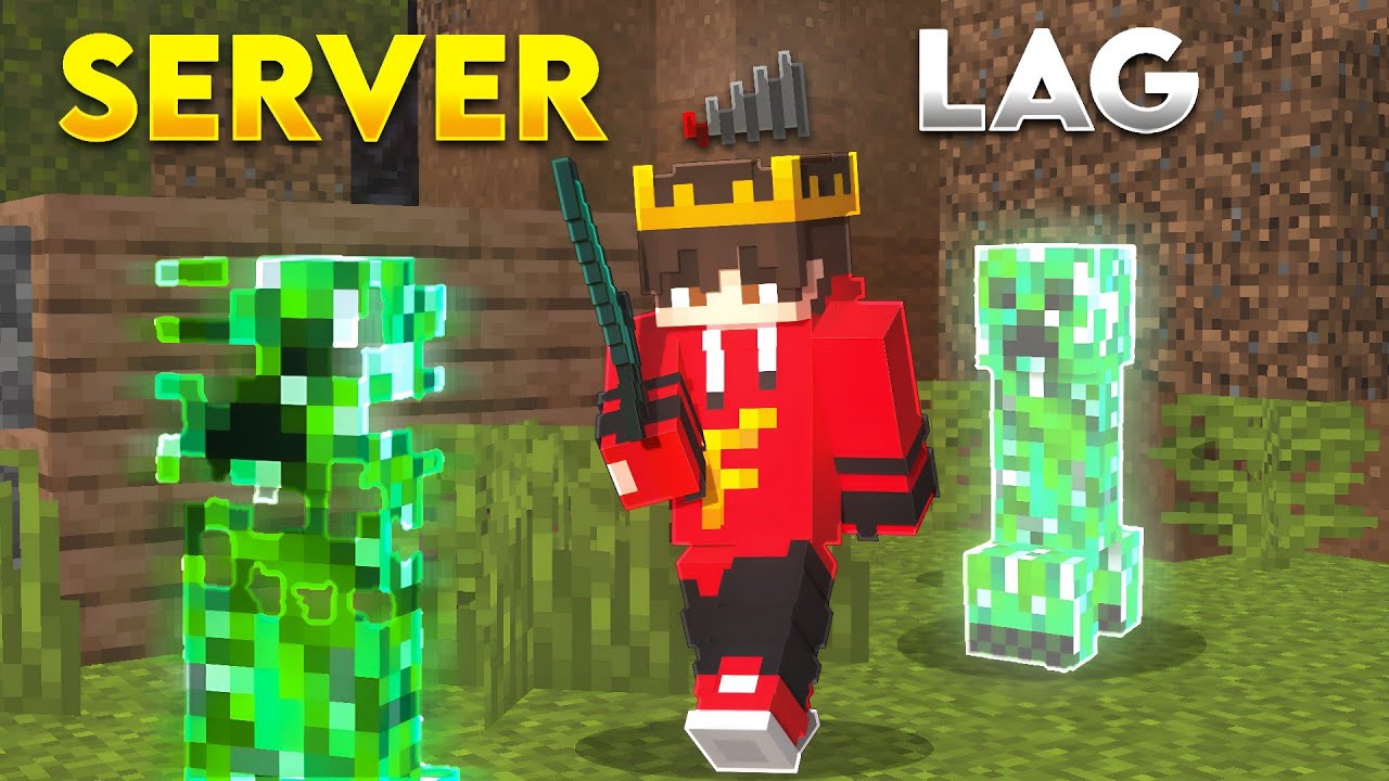 Minecraft Server lag be like - YouTube