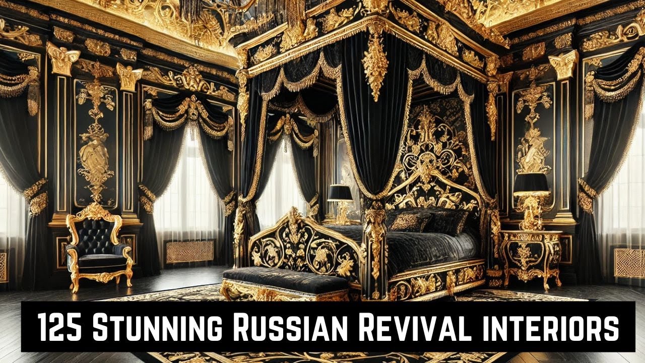 Timeless Beauty: 125 Stunning Russian Revival Interiors You Must See ...