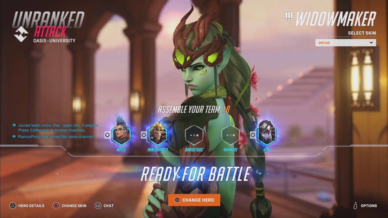 Overwatch 2 Season 5 DRYAD Widowmaker Skin Gameplay - YouTube