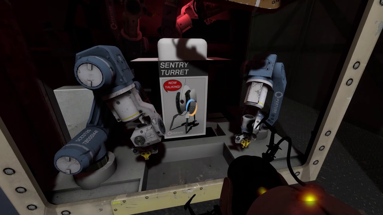 PORTAL 2 Aperture Science - Manufacturing Scene - YouTube