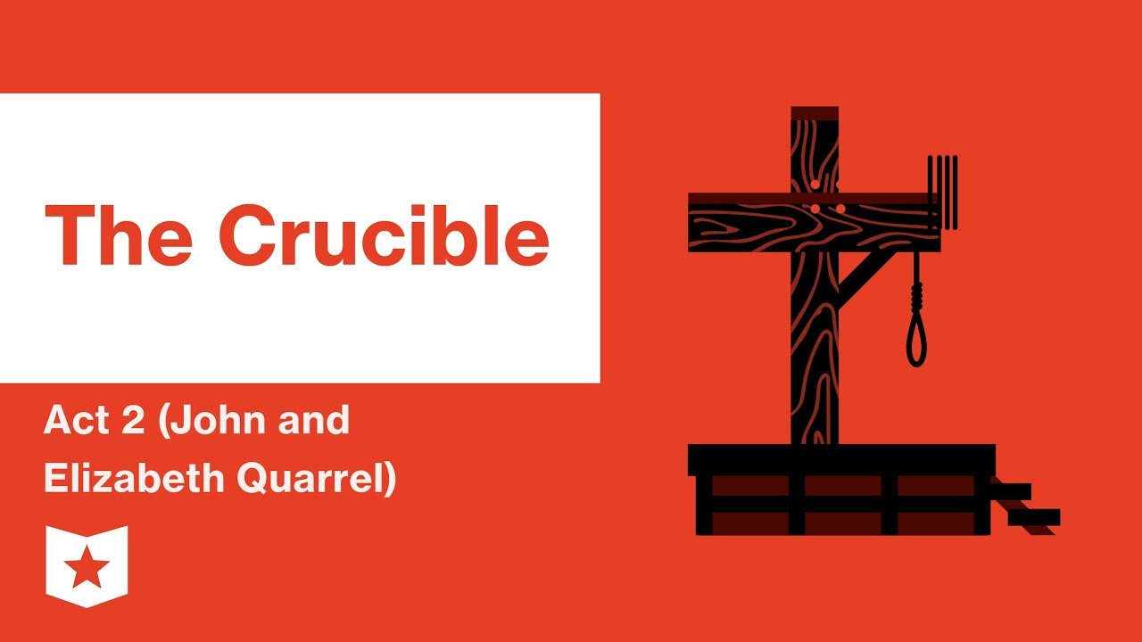 The Crucible by Arthur Miller | Act 2 (John and Elizabeth Quarrel ...