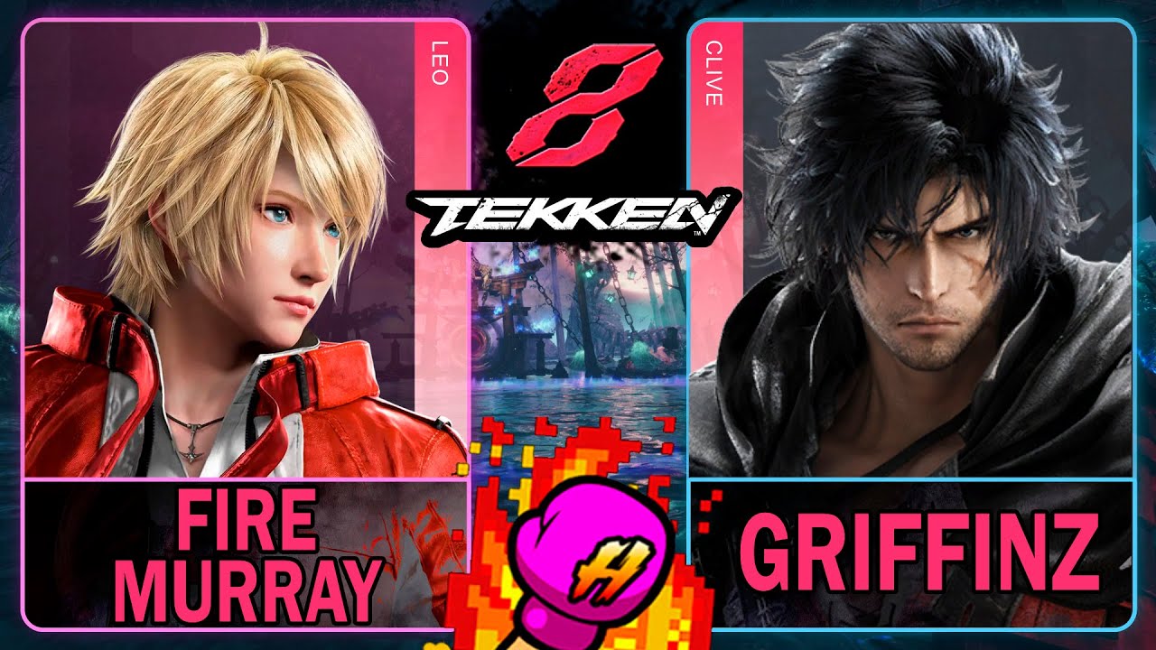 Tekken 8 Fire Murray (LEO) VS GriffinZ (CLIVE)🥊 鉄拳8🥊4K 60ᶠᵖˢ🥊T8 🥊TK8🥊# ...