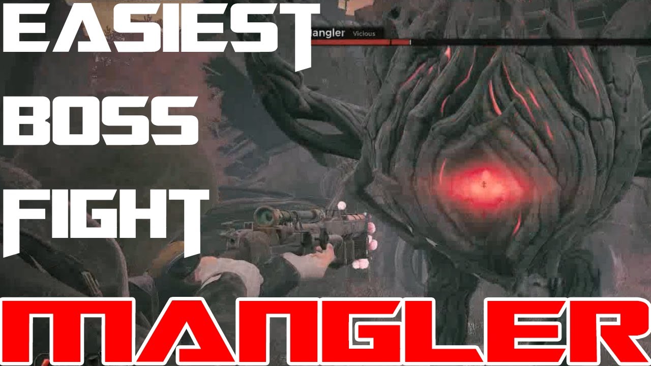 THE MANGLER easiest Boss fight tricks , The artery Remnant from the ...