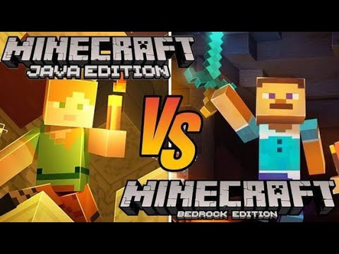 Minecraft Java edition Vs bedrock edition 🥵🥶 - YouTube