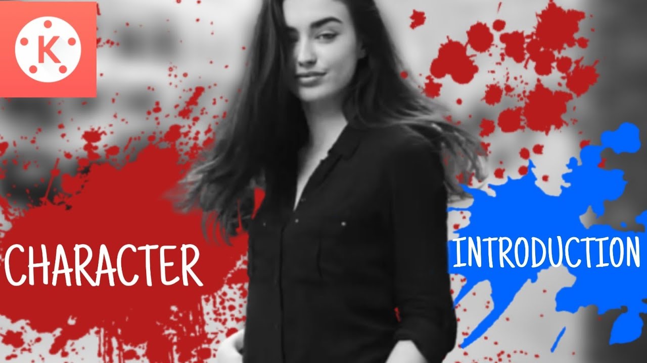CHARACTERS INTRODUCTION FREEZE EFFECT VIDEO EDITING IN KINEMASTER ...