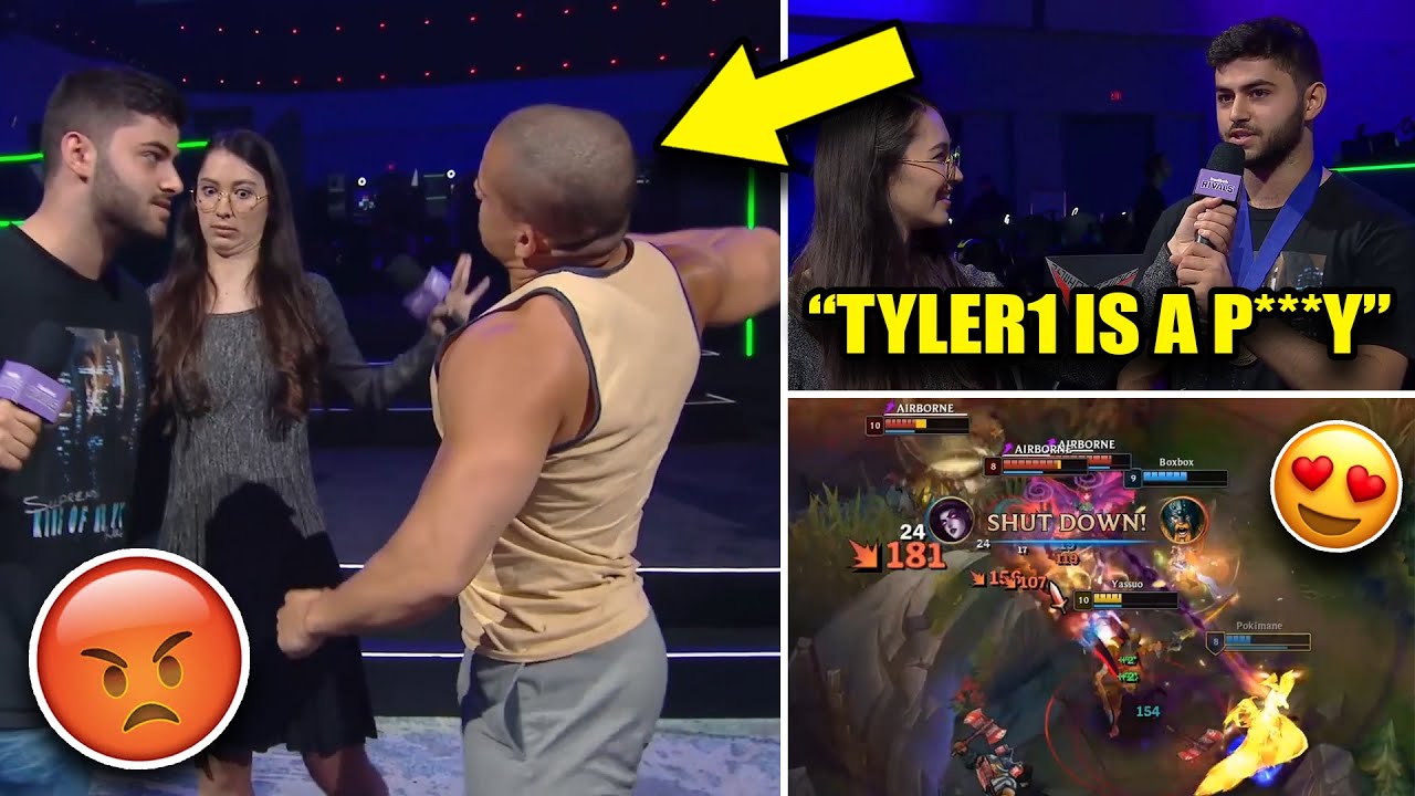TYLER1 AND YASSUO *FIGHT* AT TWITCH RIVALS!!! Taste of League Ep.5 ...