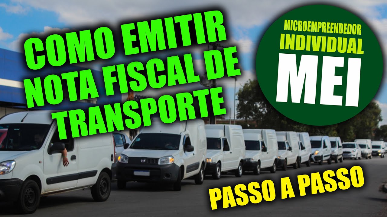 Como emitir nota fiscal de prestação de serviços de transporte ou ...