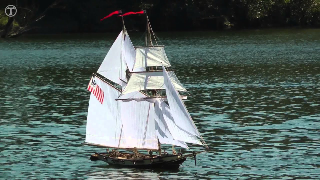 Albatros Schooner Baltimore 1840 - 1:12 by P.Urbančík (CZ) - YouTube
