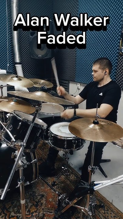 Alan Walker - Faded (drum cover) #drumcover #drums #shorts #alanwalker #faded #music #pip #cover ...