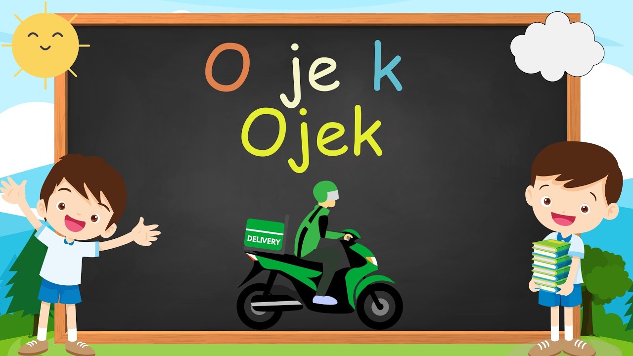 BELAJAR MEMBACA/MENGEJA KATA AWALAN HURUF O_BELAJAR ANAK TK/SD_BELAJAR ...