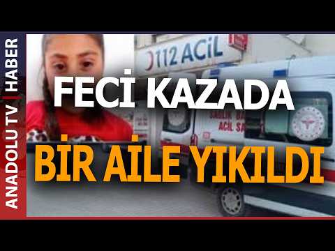 FECİ KAZA! ANNE, KIZI VE DOĞMAMIŞ BEBEĞİ HAYATINI KAYBETTİ